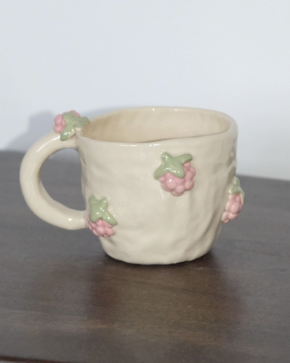 Raspberry Mug “Good Morning” – Spalone Studio